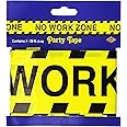 Amazon.com: No Work Zone Party Tape Party Accessory (1 count) (1/Pkg ...