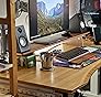 Amazon.com: SAMDI Monitor Stand, Wooden Computer Monitor Stand,Wooden ...