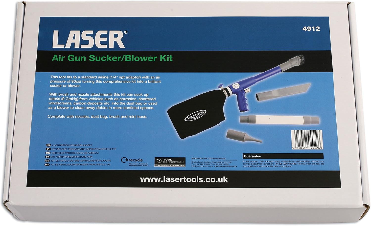 Laser 4912 Air Gun Sucker/blower Kit – BigaMart