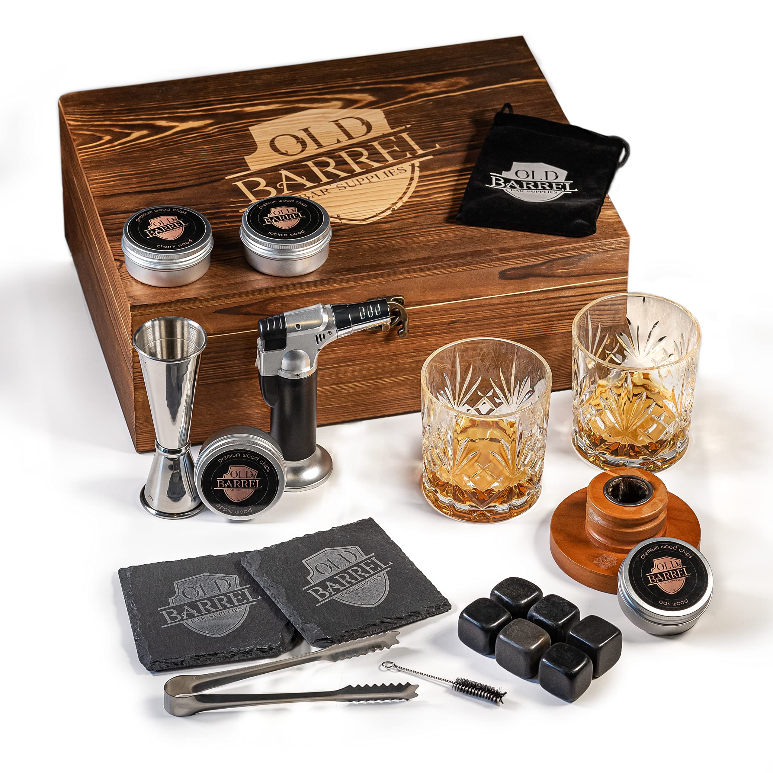 Mua Cocktail Smoker Kit with Torch-4 Flavors Wood Chips-Old Fashioned ...