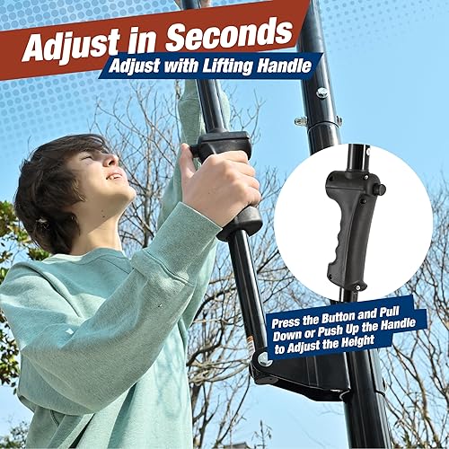 Basketball Hoop Mayfire Portable - Adjustable Pool & Backyard Goal ...