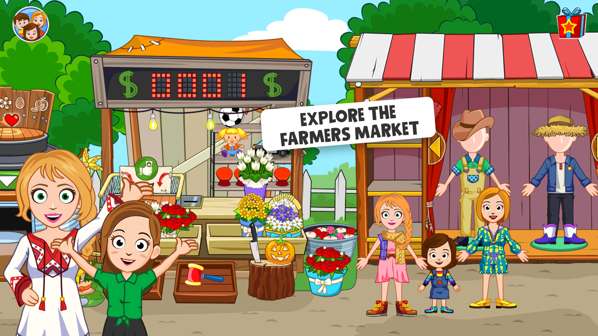 My Town: Farm Life - Animals & Farming Doll House:Amazon.com:Appstore ...