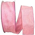 Amazon.com: Reliant Ribbon Everyday Linen Value Wired Edge Ribbon, 2-1/ ...