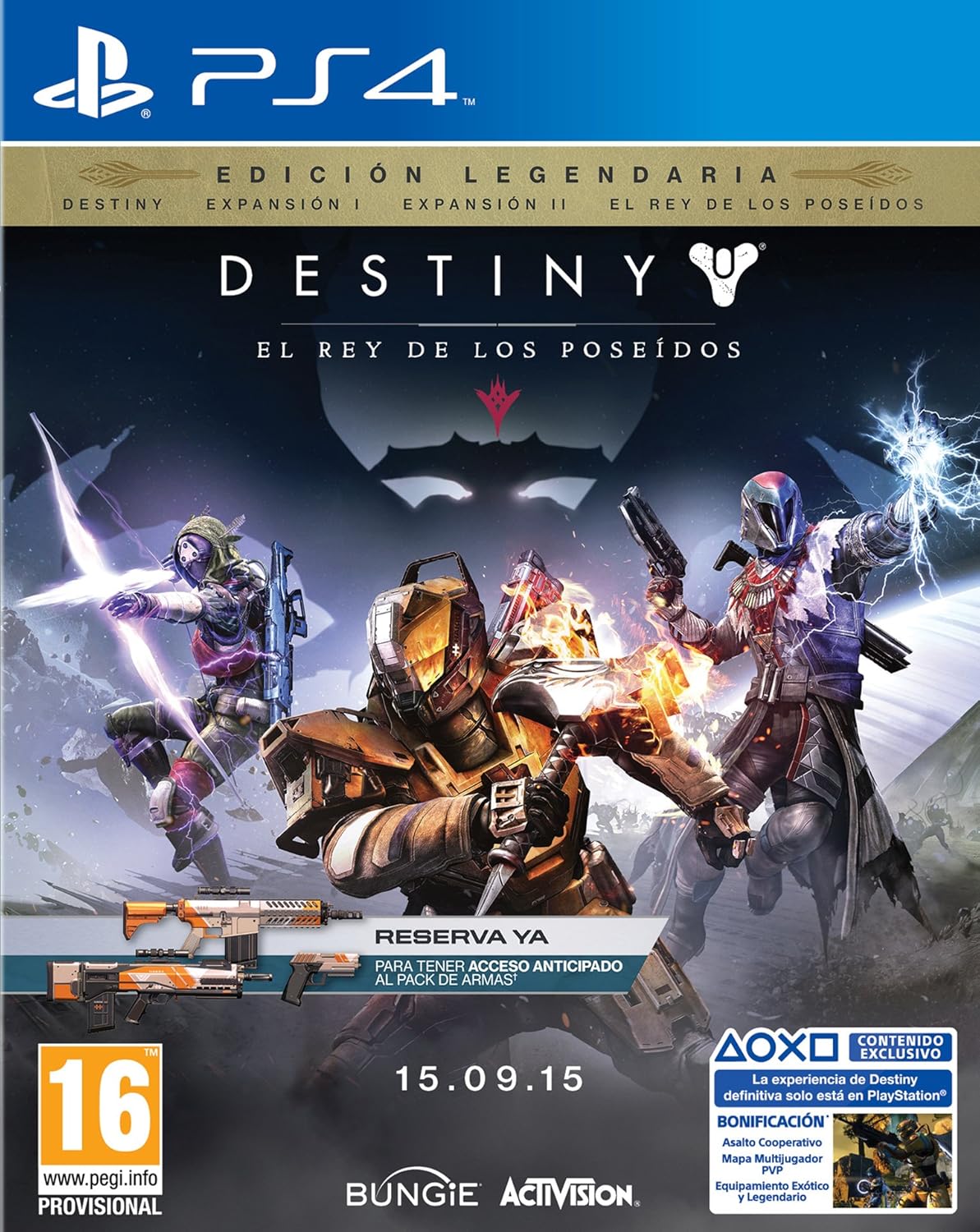 Destiny: El Rey De Los Poseídos - Edición Reserva: Amazon.es: Videojuegos