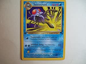 Amazon.com: Pokemon - Tentacruel (44) - Fossil : Toys & Games