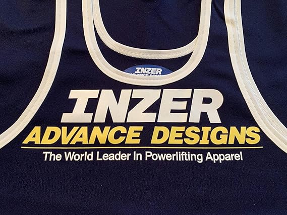 Inzer Powerlifting Singlet, Unisex-Erwachsene, Navy, X-Large: Amazon.de ...