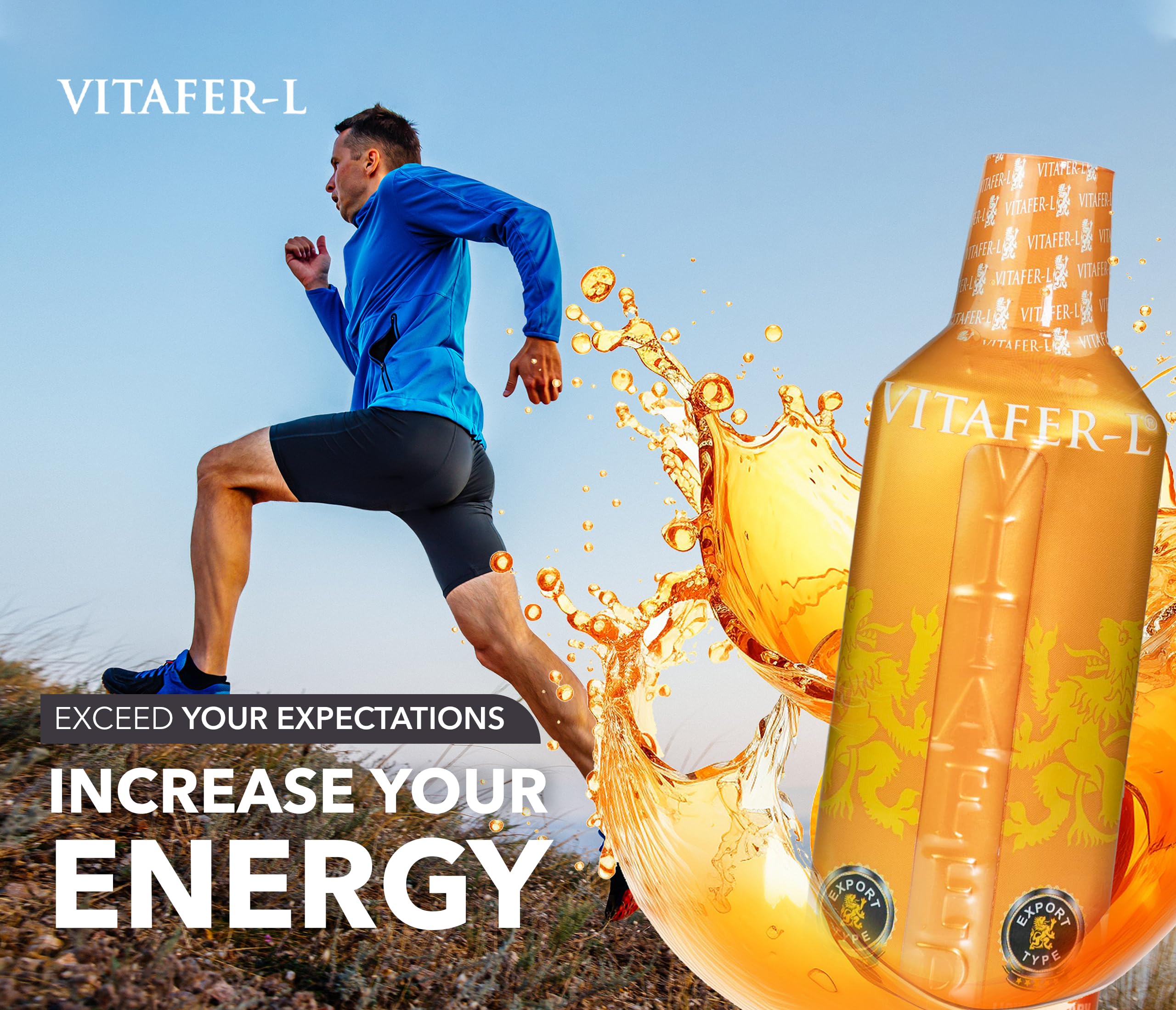 Mua Vitafer-L Gold Liquid Energy Supplements for Men and Women ...