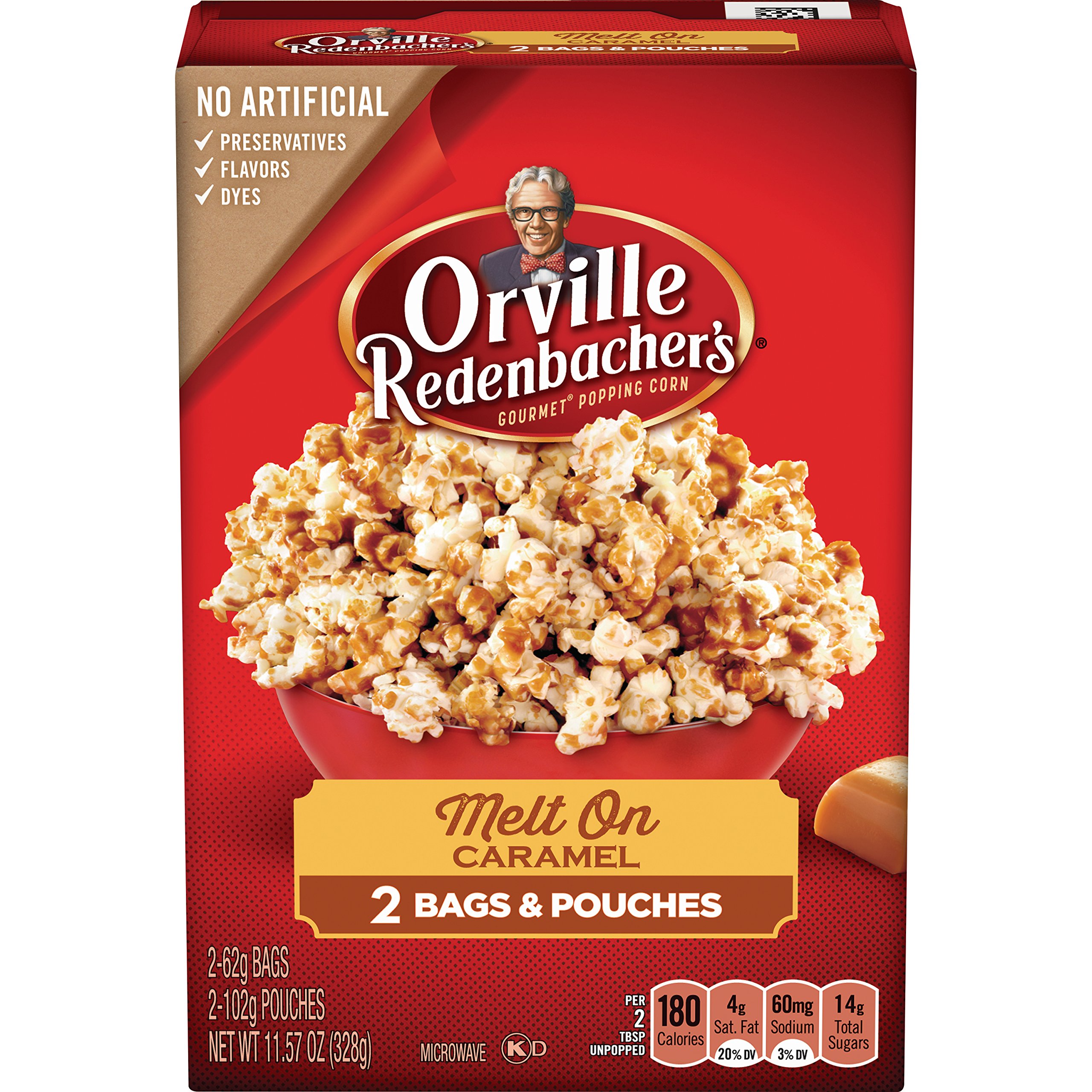 Amazon.com: Orville Redenbacher, Pour Over Movie Theater Butter Popcorn ...