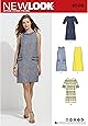 New Look Pattern 6500 Misses Dress with Neckline, Sleeve, and Pocket ...