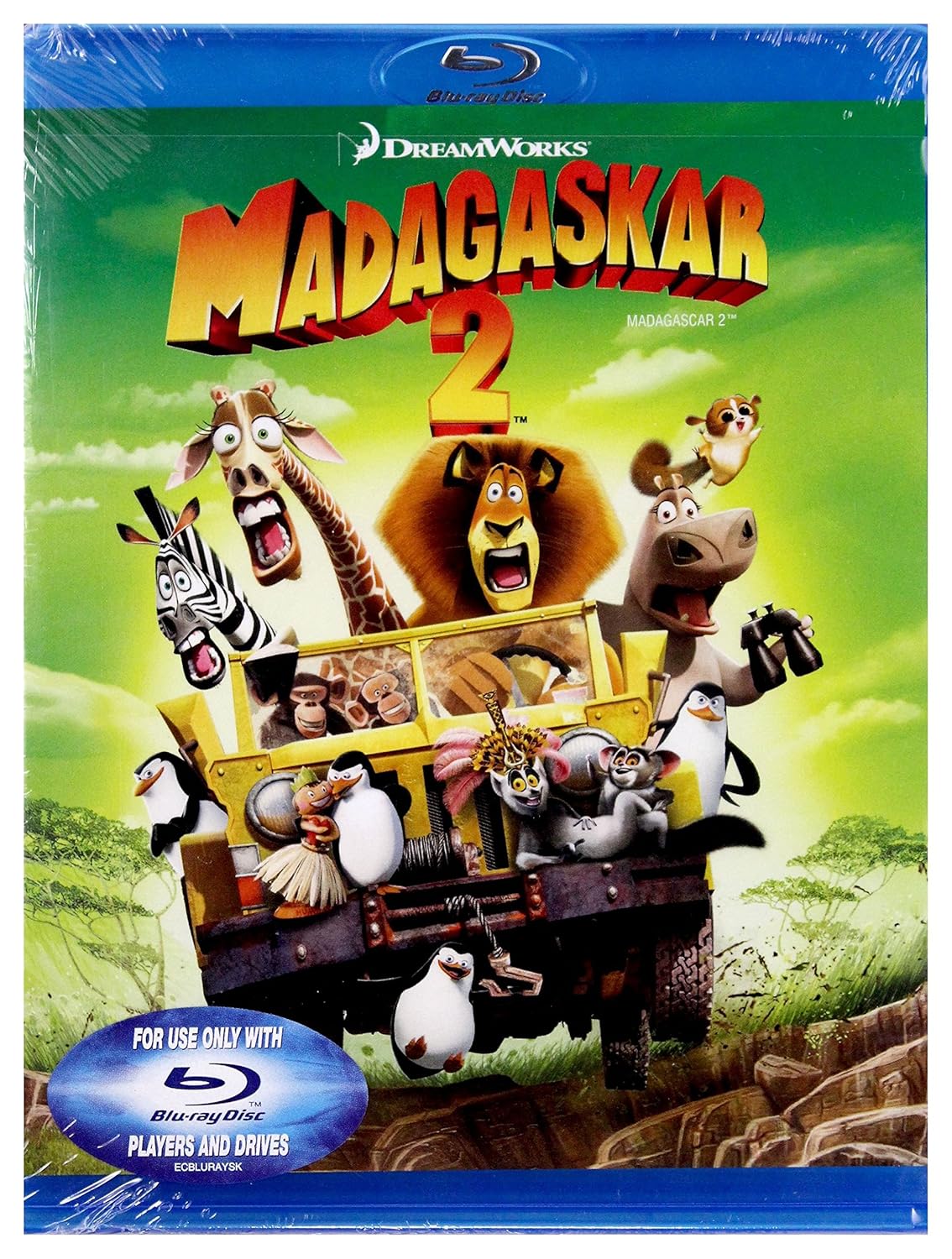 Madagascar 2 [Blu-Ray] [Region B] (English audio): Amazon.co.uk: Ben ...