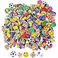 Amazon.com: Bulk Mini Eraser Assortment - 500 Pack Novelty Pencil ...