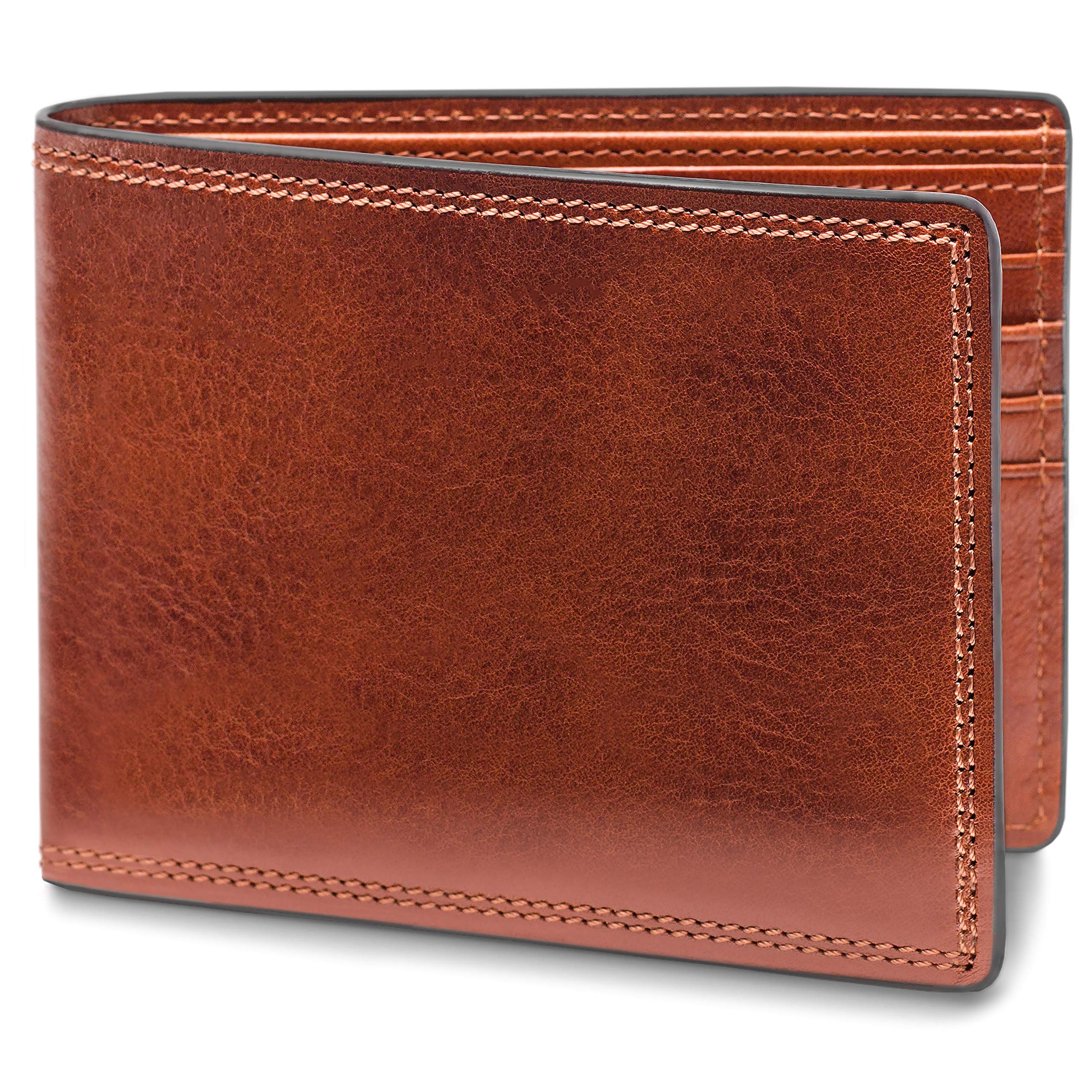 Mua Bosca Men's Leather Wallet – Full Grain Italian Dolce Leather ...