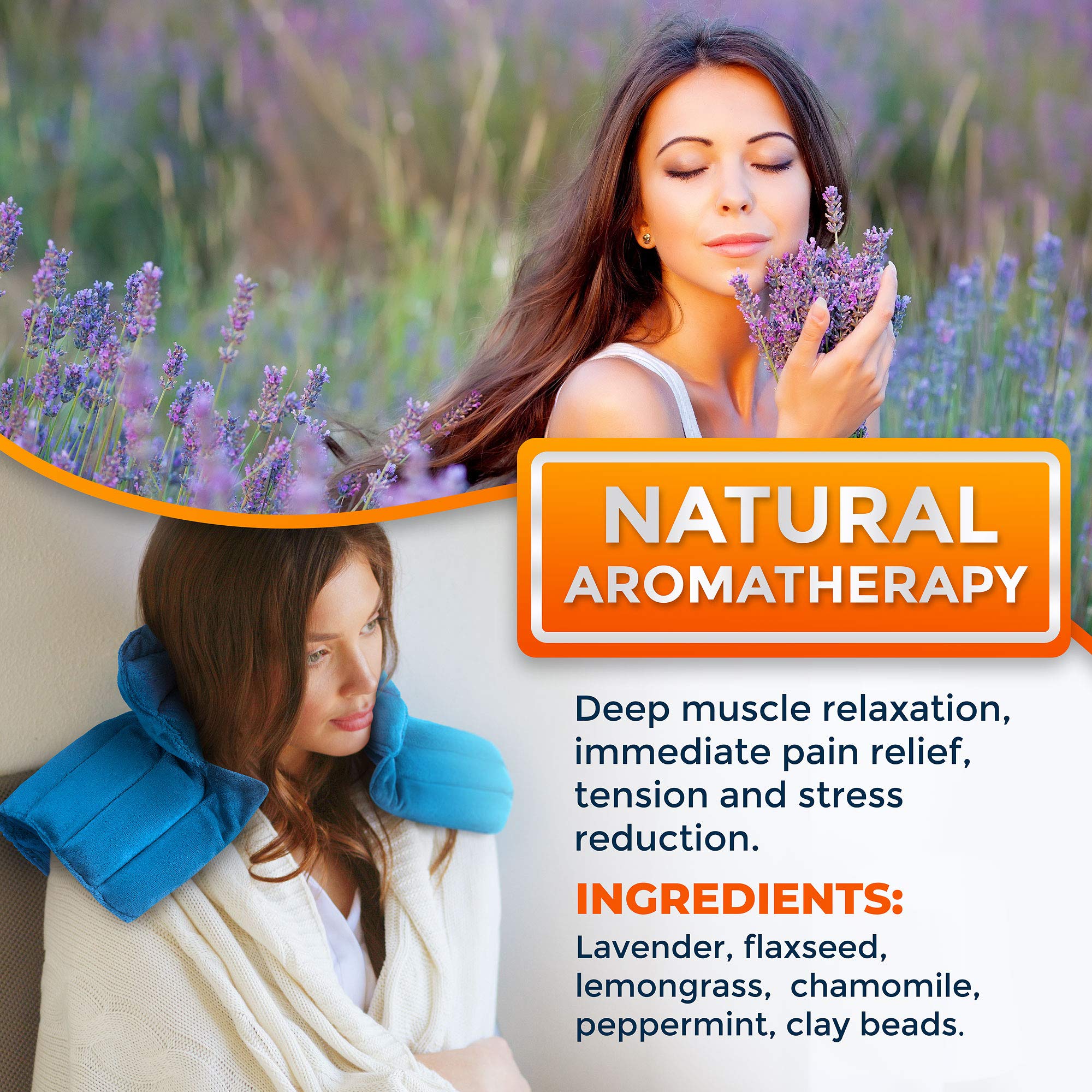 Weighted Neck and Shoulder Wrap - Instant Relief for Tension and Stress ...