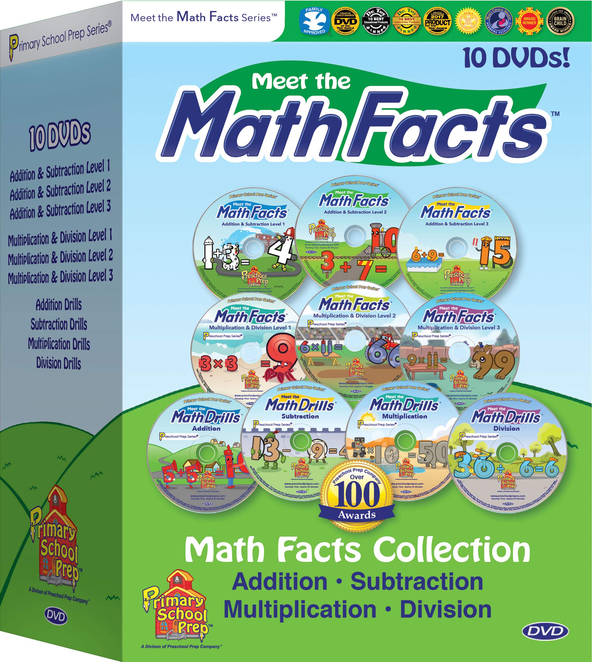 Mua Meet the Math Facts 10 DVD set - addition, subtraction ...