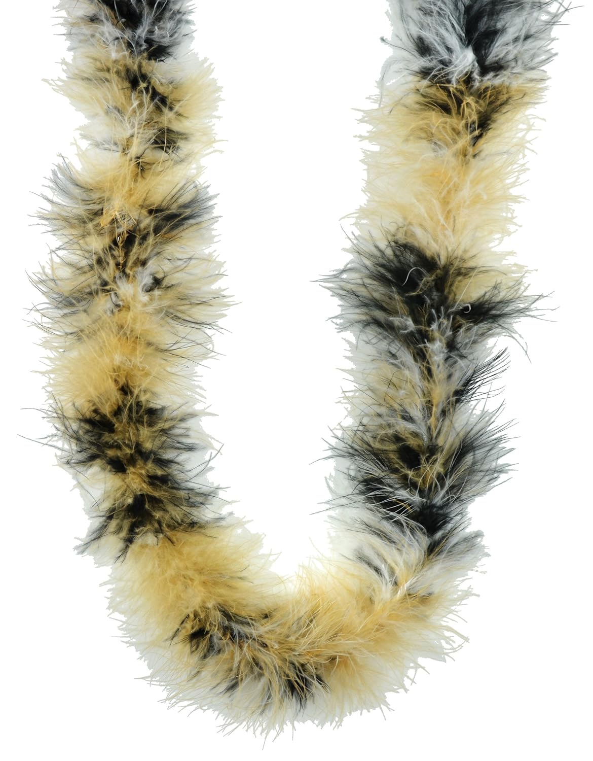 Amazon.com: Touch of Nature 36884 Fluffy Boa, White Black Tan: Arts ...