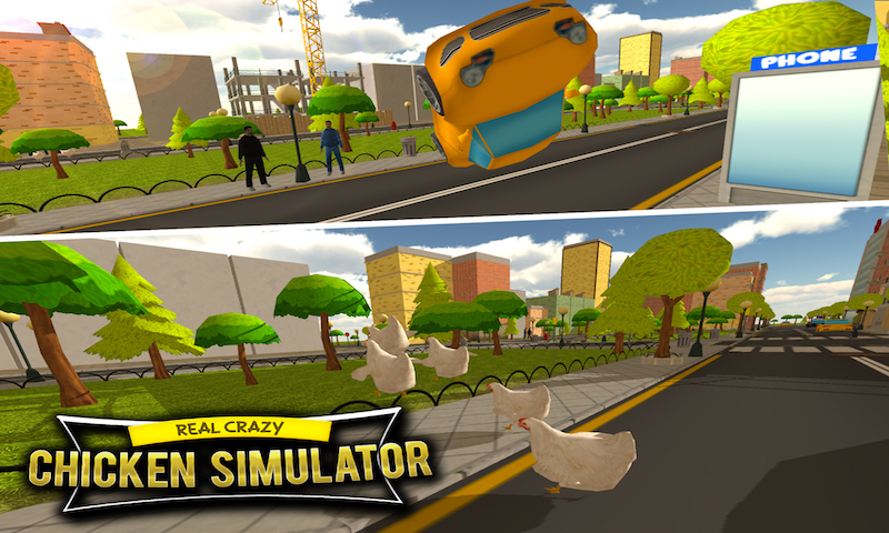 Crazy Chicken Simulator 3D:Amazon.de:Appstore for Android