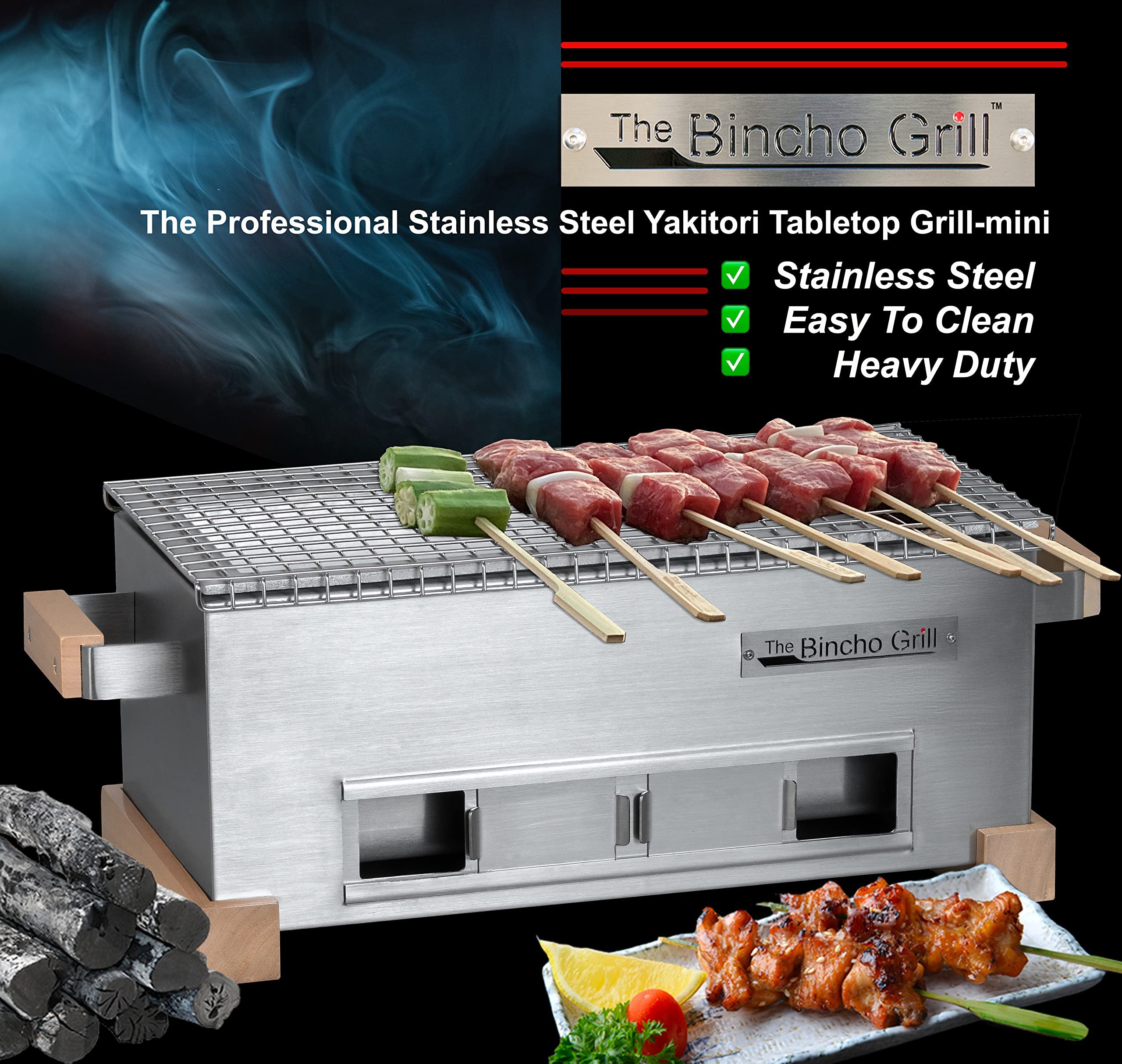 Mua MG-168 Yakitori Tabletop Charcoal Griller-Mini Japanese Style ...