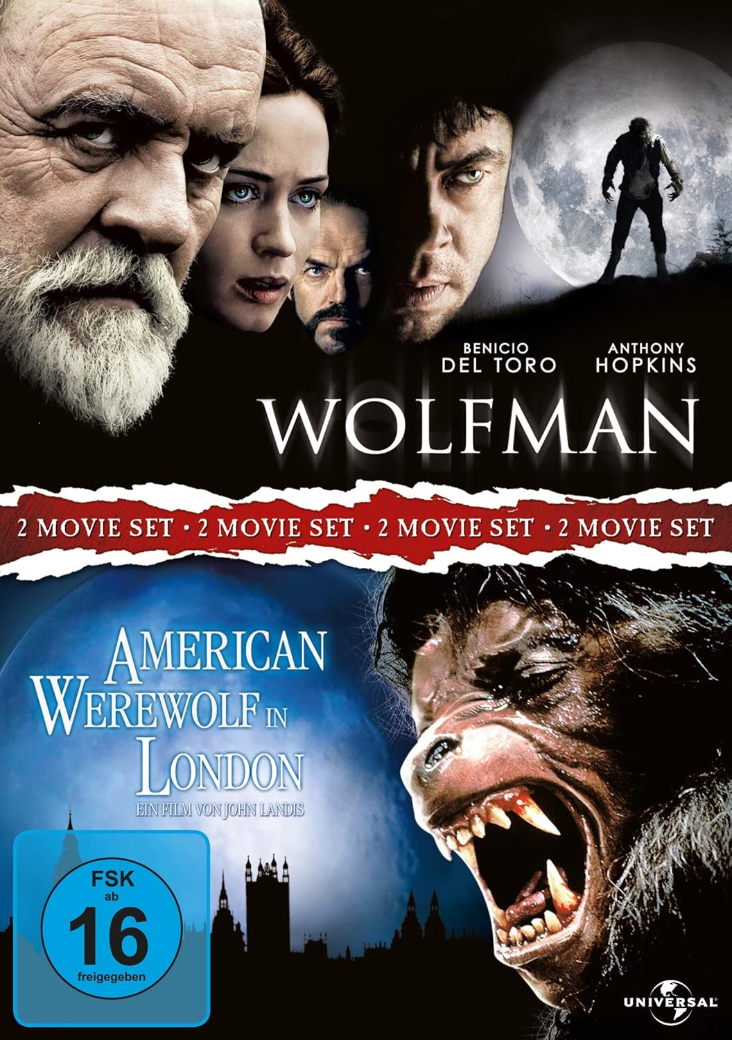 Wolfman / American Werewolf in London [2 DVDs]: Amazon.de: Emily Blunt ...