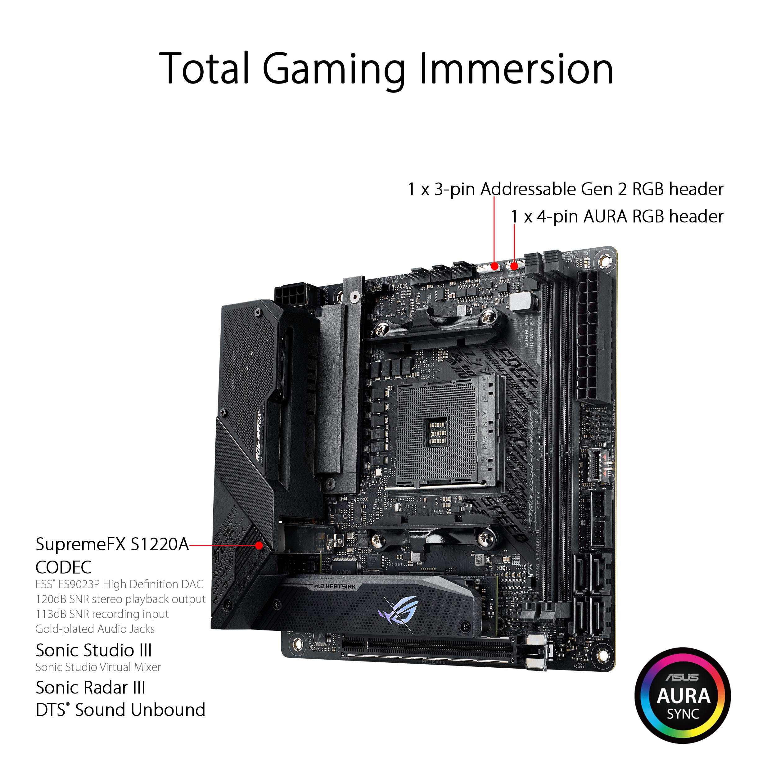 Mua ASUS ROG Strix B550-I Gaming AMD AM4 (3rd Gen Ryzen™) Mini-ITX SFF ...