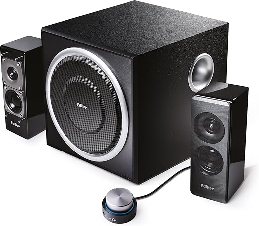 Edifier S330D 2.1 Black Attive Minispeaker: Amazon.it: Elettronica