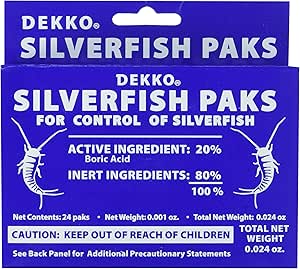 Amazon.com: Dekko Silverfish Packs, 1 Box : Health & Household