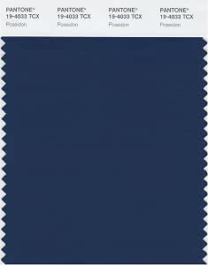 Pantone 19-4033 TCX Smart Color Swatch Card, Poseidon - House Paint ...