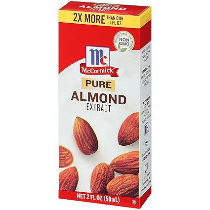 Amazon.com : McCormick Pure Almond Extract, 2 FL OZ : Grocery & Gourmet ...
