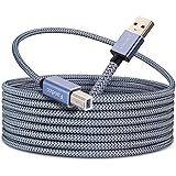 Amazon.com: Printer Cable 20ft，Akoada USB 2.0 Type A Male to B Male ...
