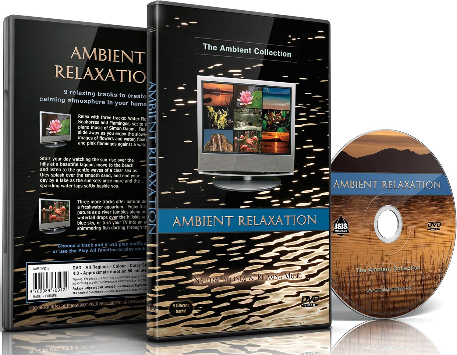 Relaxing DVD - Ambient Relaxation -8 Scenes of Waterfalls, Sunsets ...