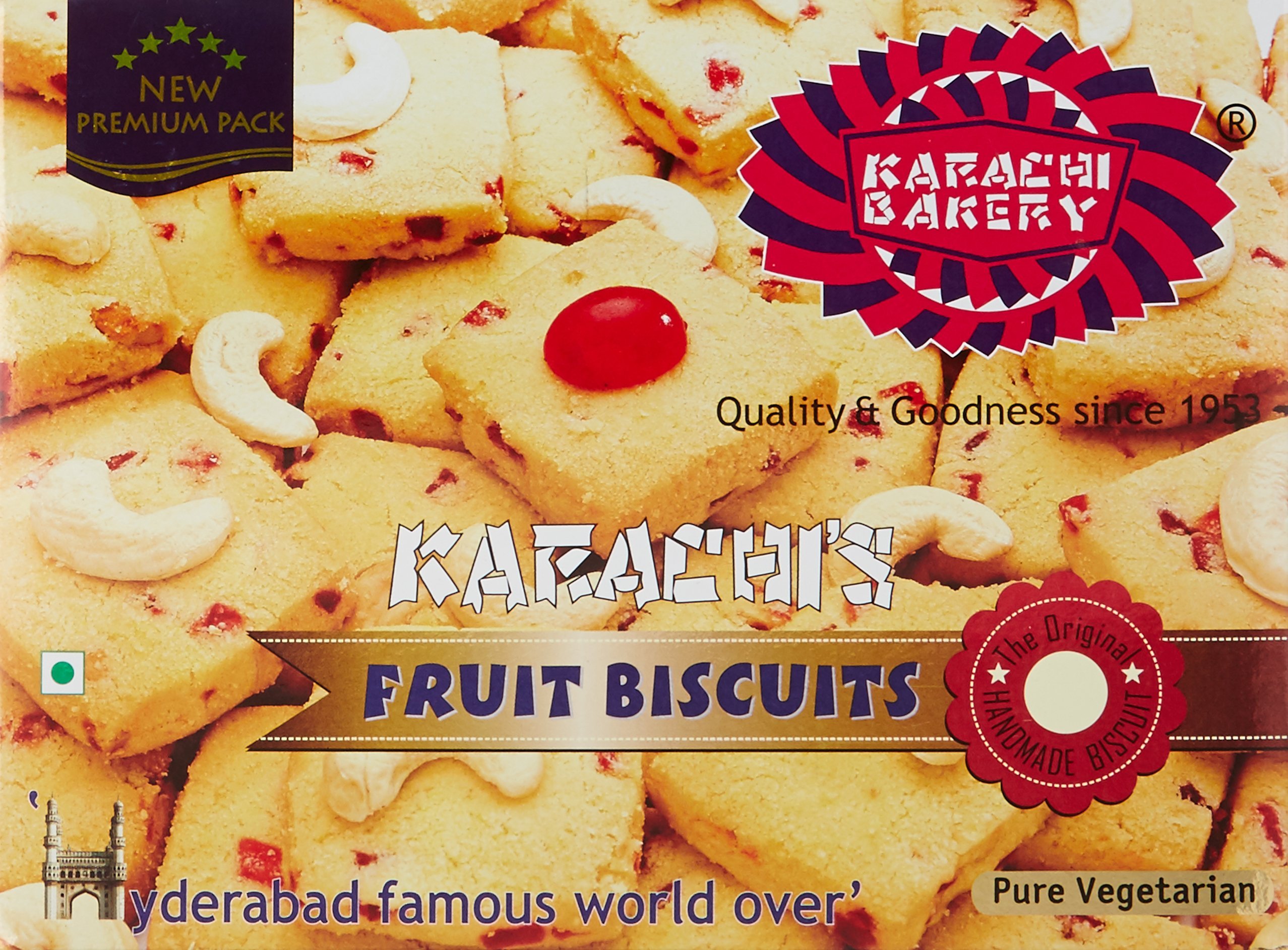 Karachi Bakery Cashew Biscuits, 400G: Amazon.com: Grocery & Gourmet Food