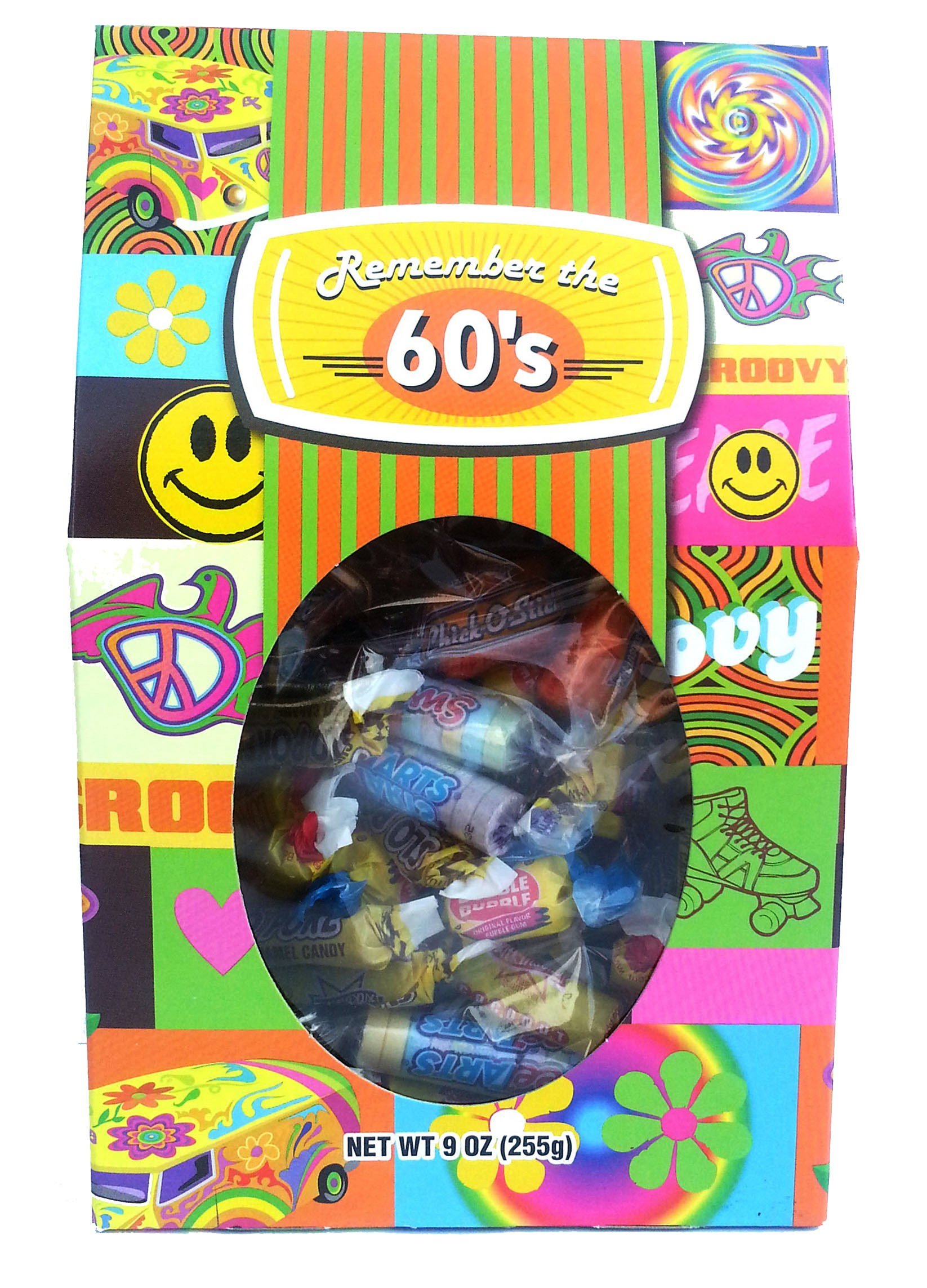 Amazon.com : 1970's Retro Candy Gift Box-Decade Box Gift Basket ...