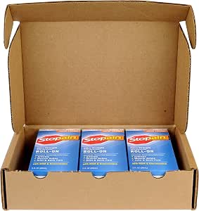 Amazon.com: Stopain Extra Strength Roll-On Triple Pack 3 Oz Ea : Health ...