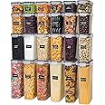 Amazon.com: Freshware Kitchen Storage Containers with Lids, 48 PCS ...