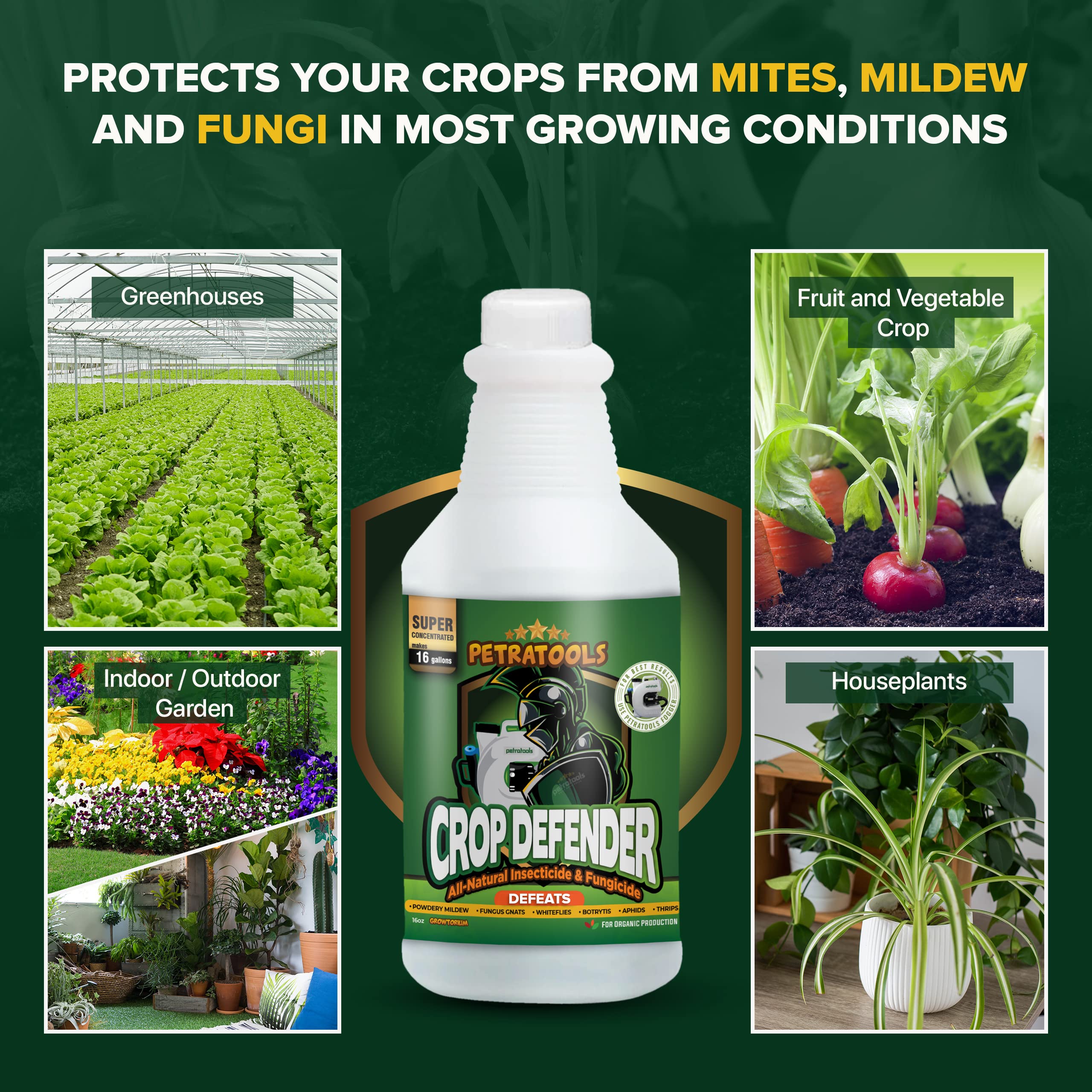Mua PetraTools Crop Defender Super Concentrate - for Indoor Plants - 16 ...