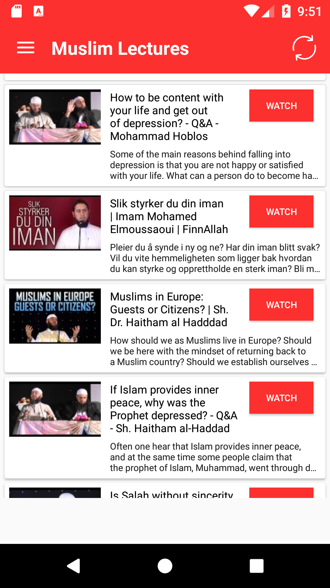 Muslim Lectures Videos:Amazon.com:Appstore for Android