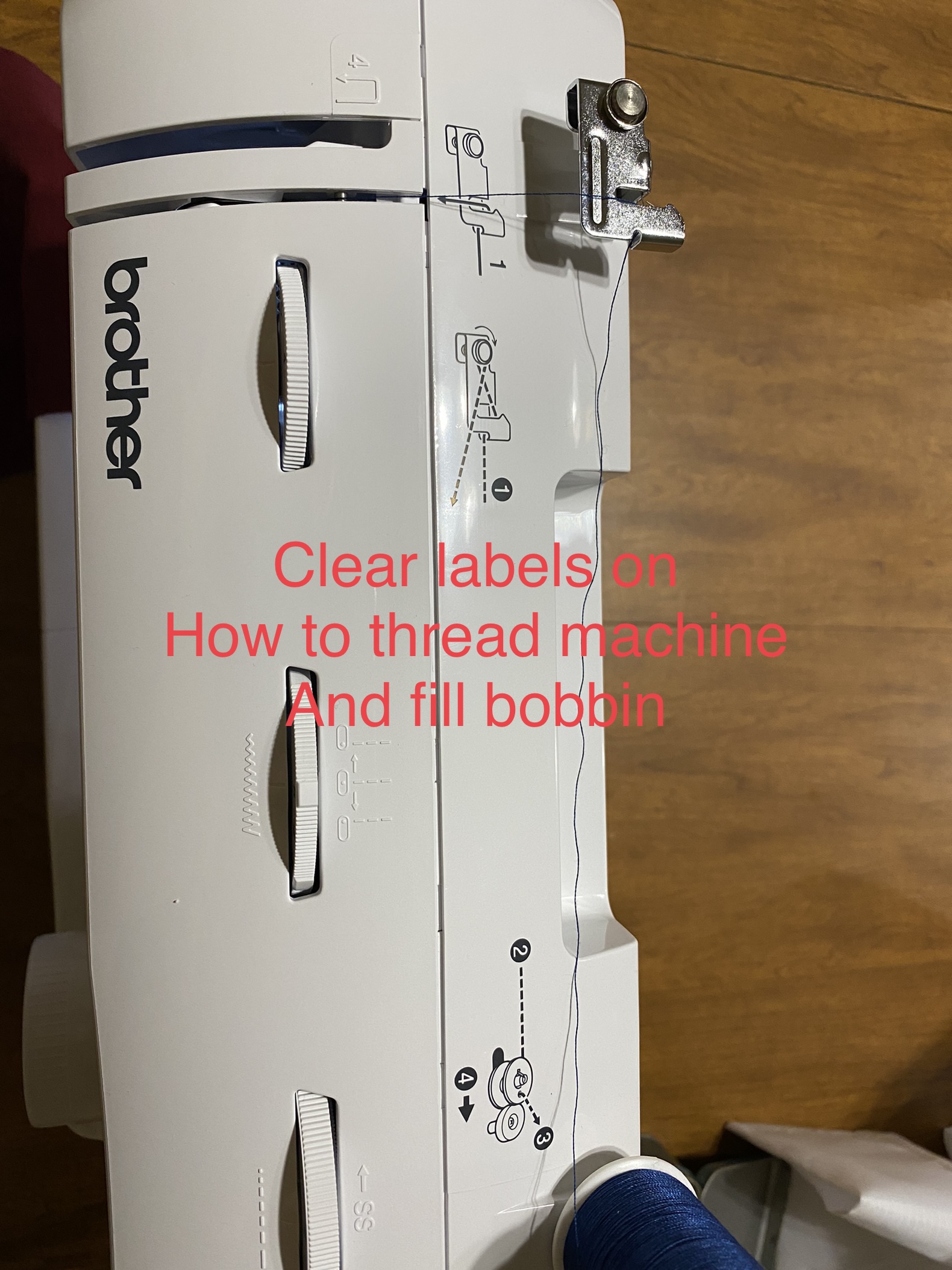 $18/mo - Finance Brother Sewing Machine, GX37, 37 Built-in Stitches, 6 ...