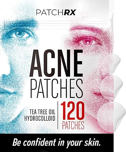Pimple Patches for Face (120 Pack), Hydrocolloid Patch with Tea Tree ...