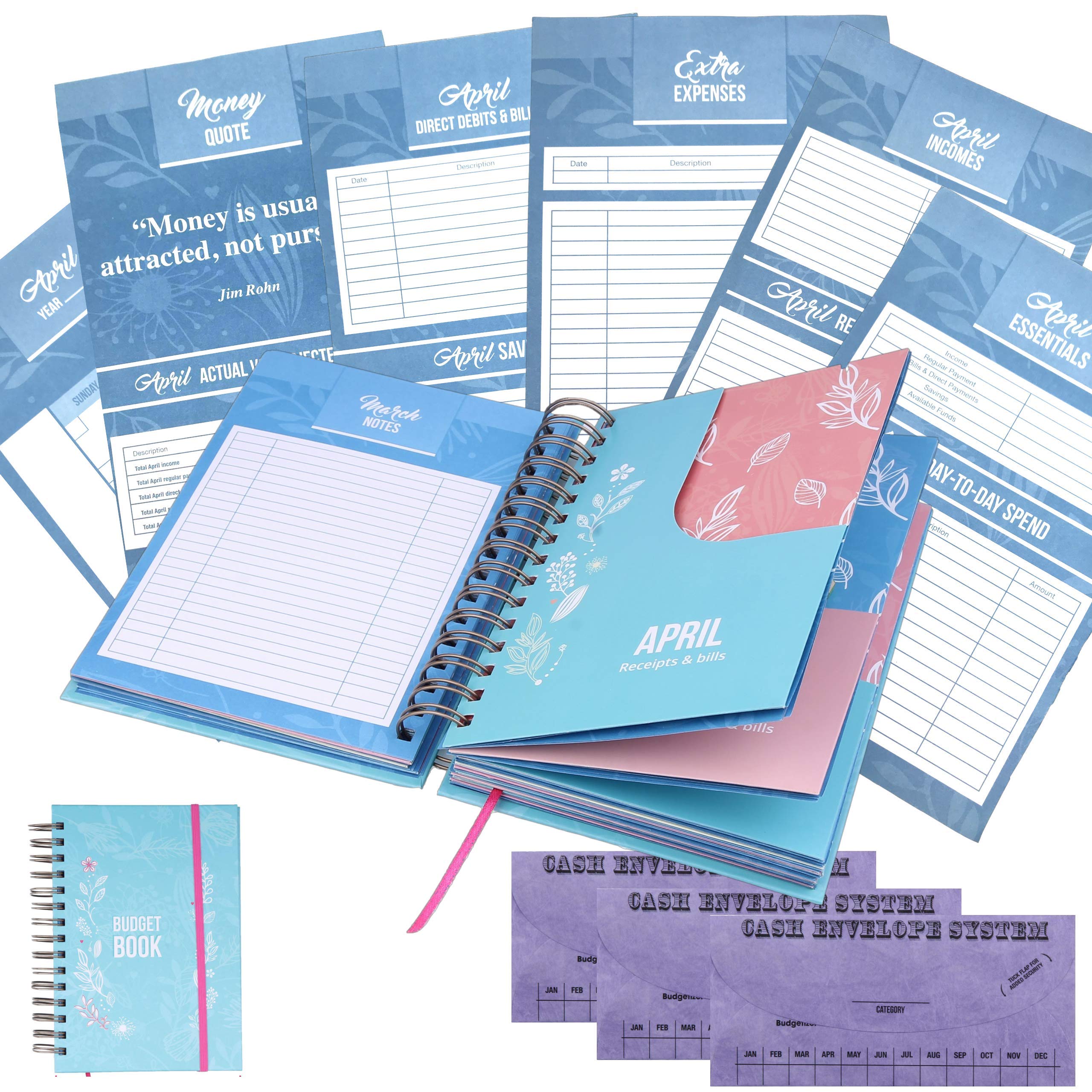 Budget Planner Bill Organizer Book Non Dated Monthly Budget Notebook Budget Planner Bill Organizer Book Non Dated Monthly Budget Notebook