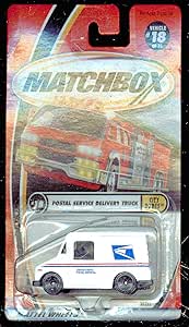 Amazon.com: Matchbox Postal Service Delivery Truck Vehicle #18 of 75 ...