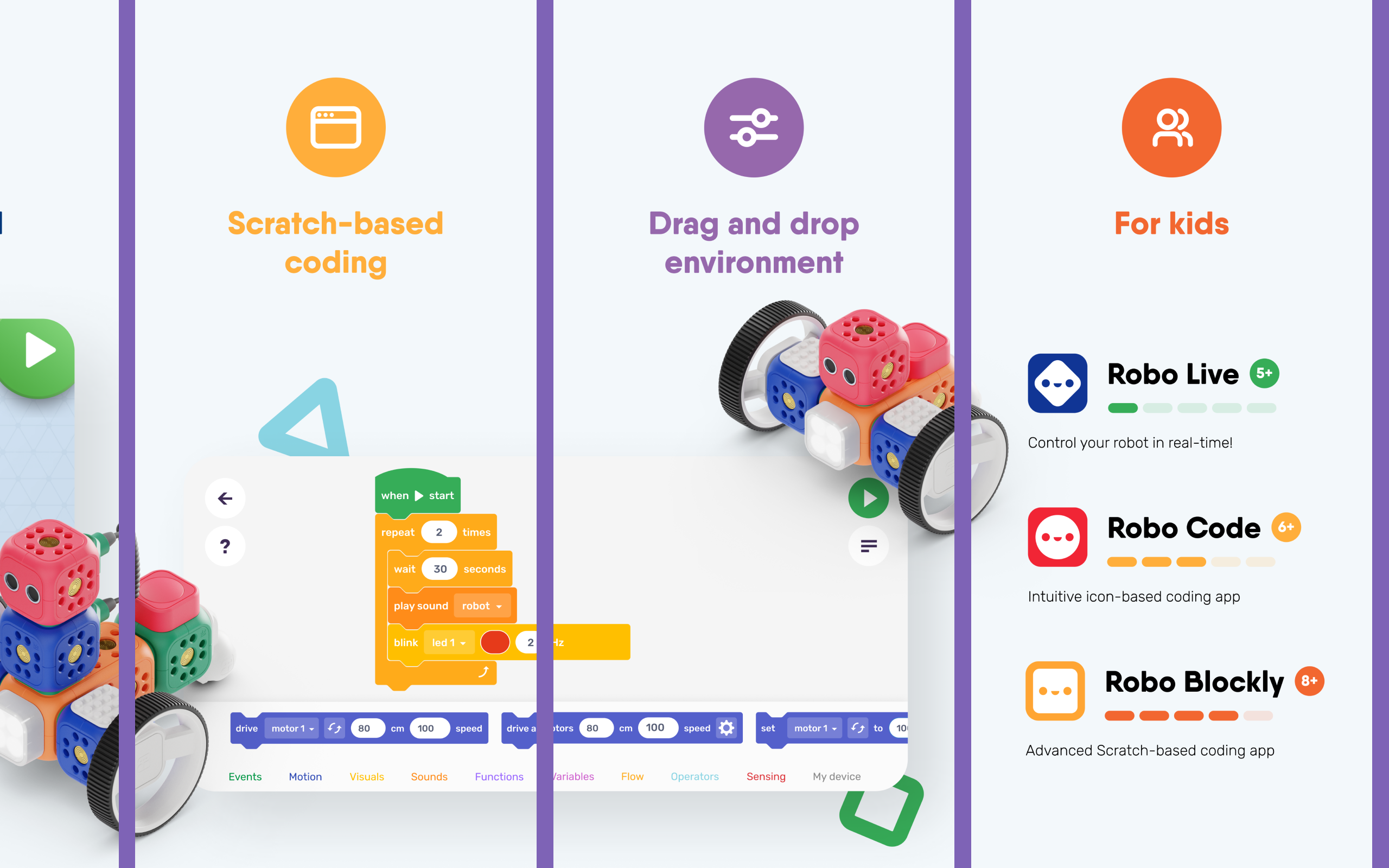 Robo Wunderkind - Creative Coding for Kids:Amazon.com:Appstore for Android