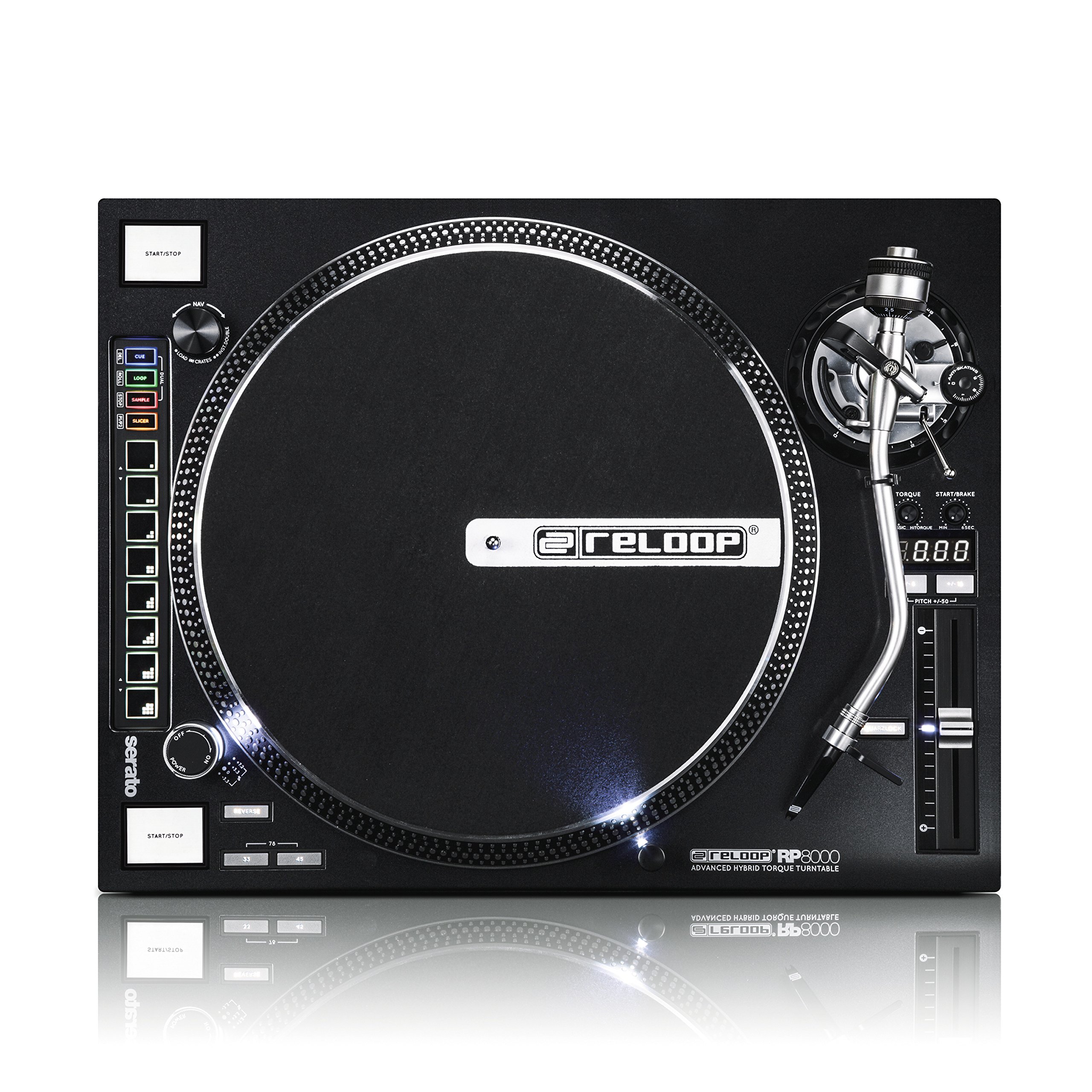 Mua Reloop AMS-RP-8000 RP-8000 Advanced Hybrid Torque Turntable with ...