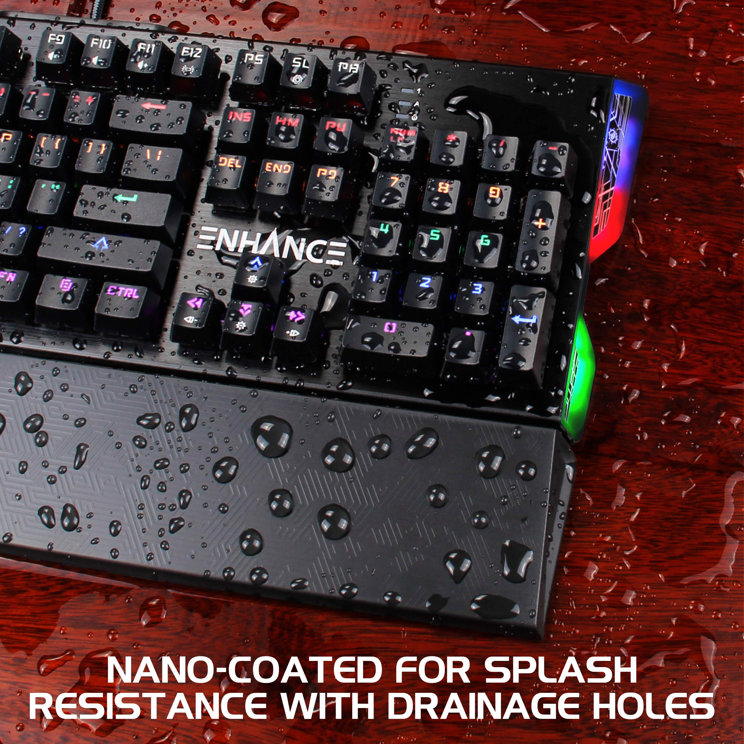 Mua ENHANCE Pathogen Gaming Keyboard - Blue Switch Mechanical Keyboard ...
