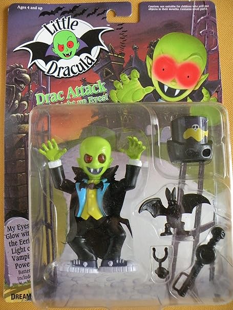Amazon.com: Little Dracula Drac Attack With Light Up Eyes!: Toys & Games