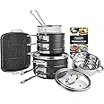 Amazon.com: Granitestone Original Stackmaster 5 Piece Mini Cookware Set ...
