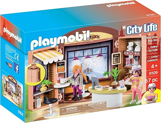 Playmobil Coffee Shop Play Box, Building Sets - Amazon Canada