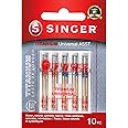 SINGER Titanium Universal Regular Point Machine Needles for Woven ...