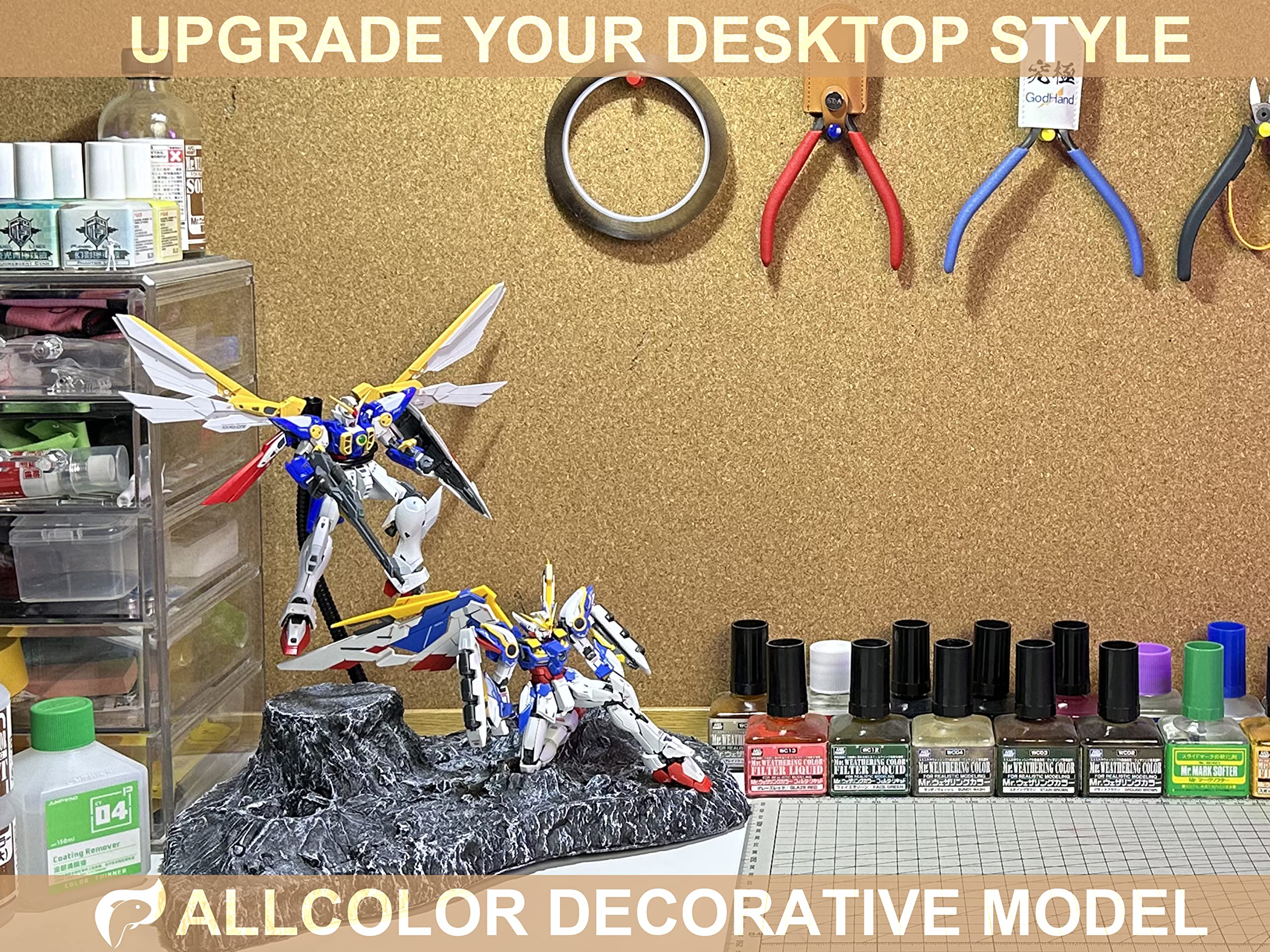 Mua Allcolor Action Figures Stand - Anime Figure Display Base - Figure ...