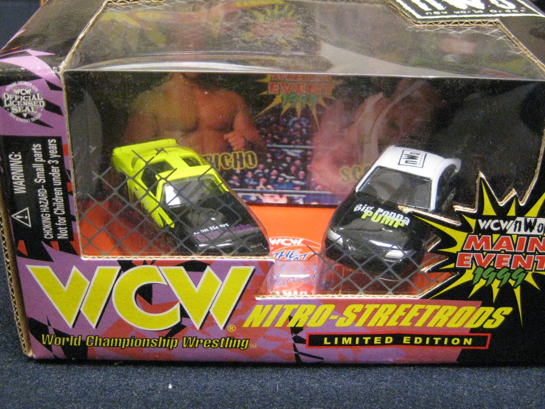 Buy Nitro-streetrods WCW NWO Limited Edition 2 Car Set 1:64 Scale Main ...