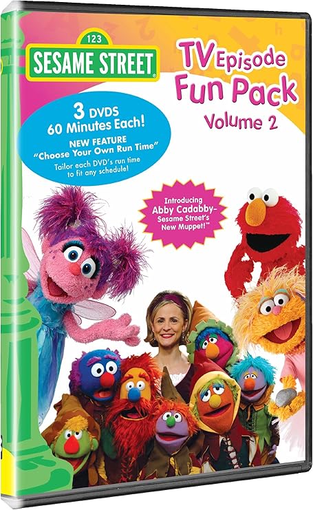 Sesame Street: TV on DVD: TV Episode Fun Pack Volume 2 Import: Amazon ...