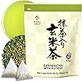 Amazon.com : Genmaicha green tea with Matcha, roasted brown rice tea, Low caffeine, Japanese Tea ...